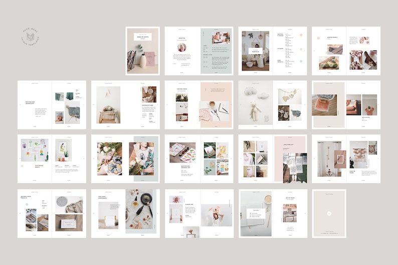 Portfolio Catalog + Resume for Crafters / Artists / Handmade Goods ...