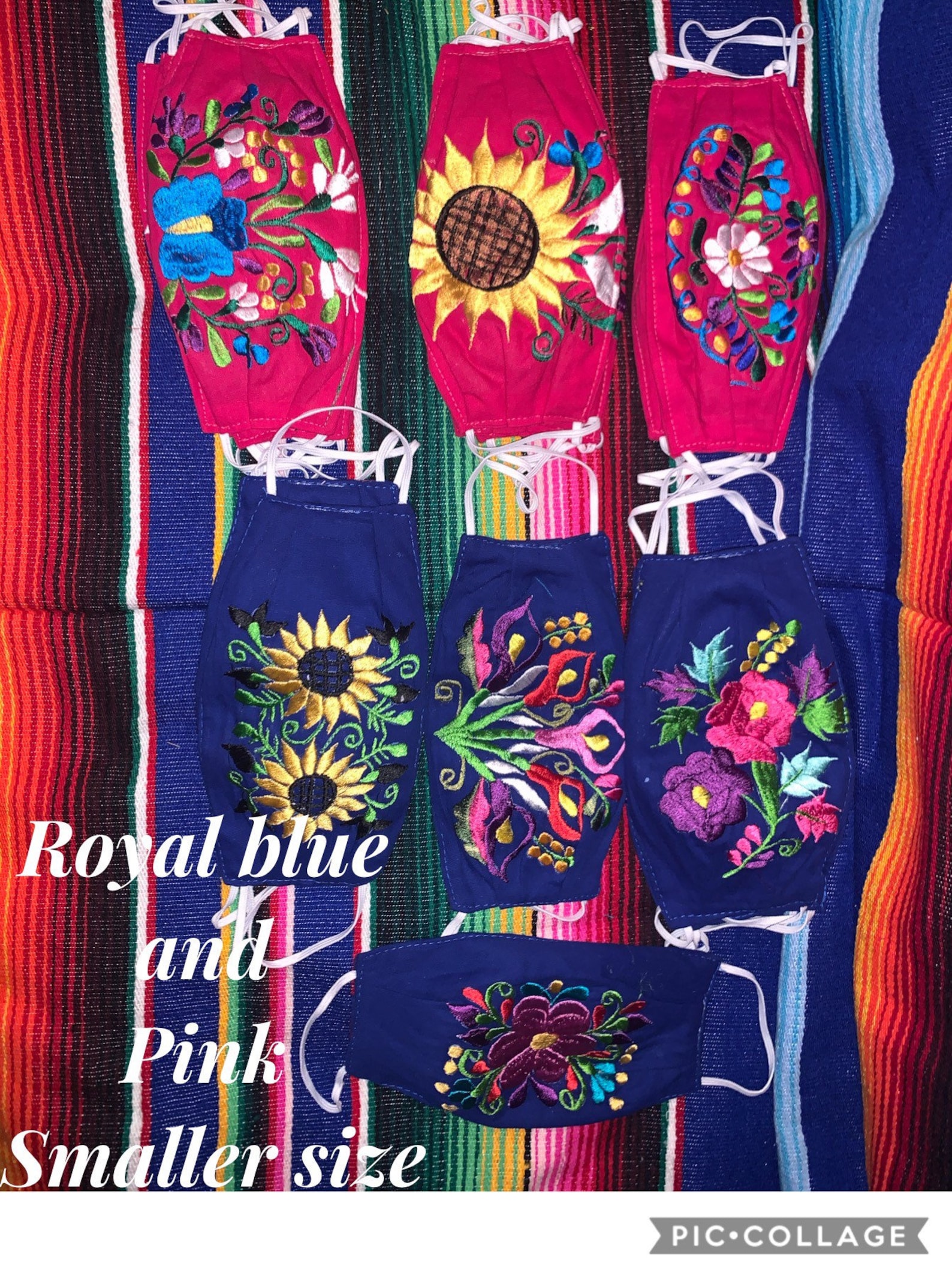 Embroidered Face Mask, Mexican Face Mask, Mexican Artesanal Face Mask ...