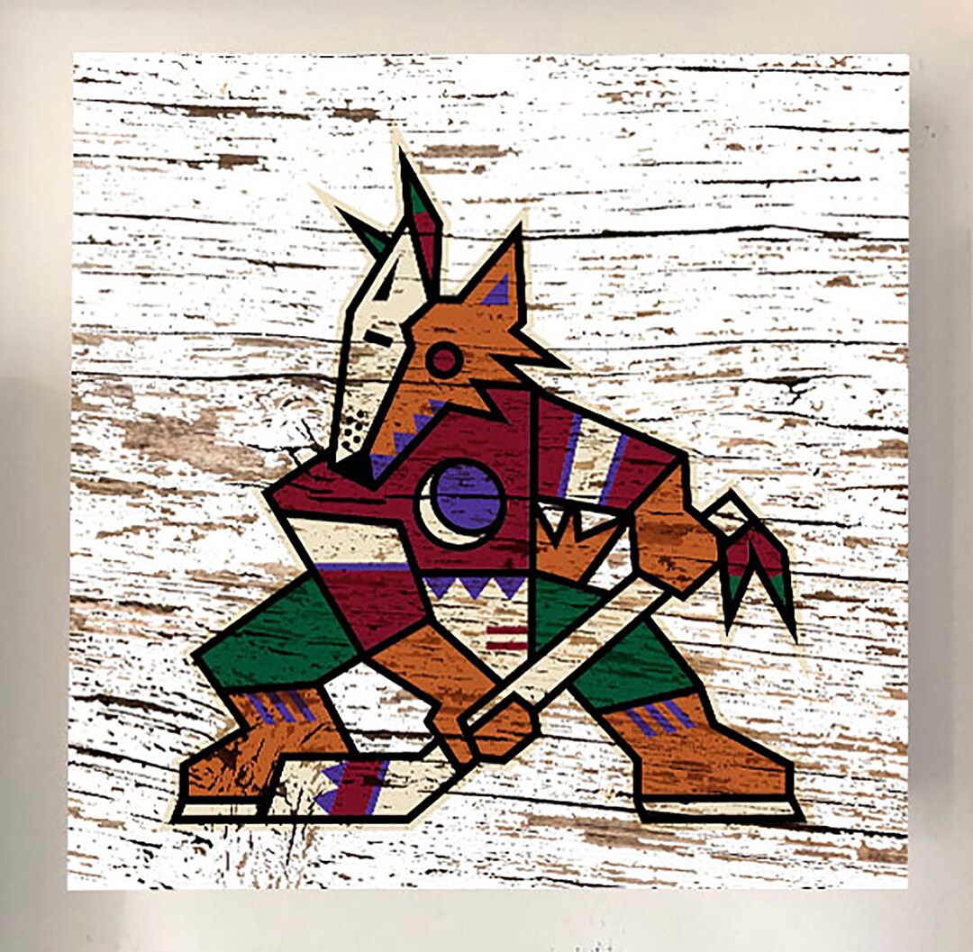 Rustic Hockey Club Wooden Sign | Phoenix Team Decor | Laser Print on ...