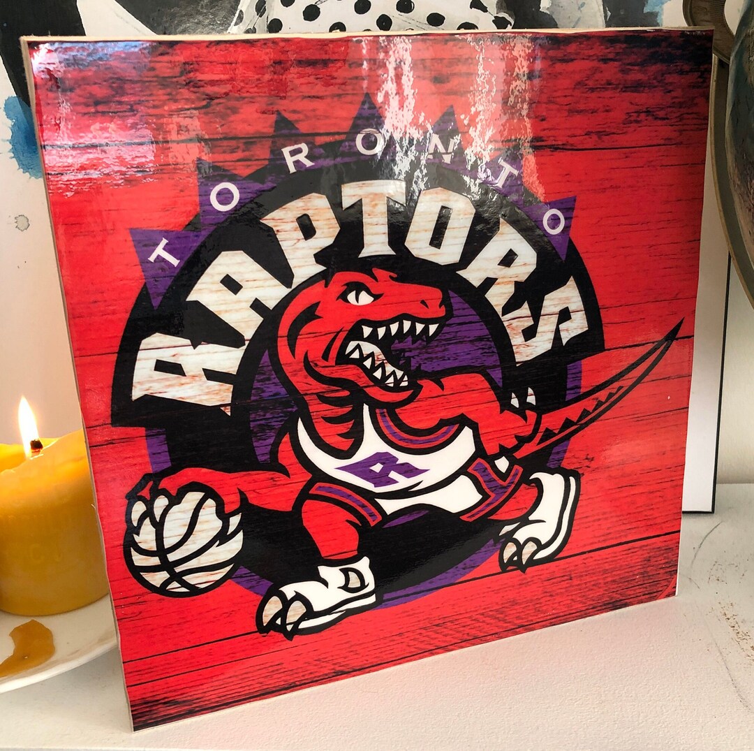 Toronto Basketball Team Wood Sign Classic Logo 10 X 10 Wall Art ...