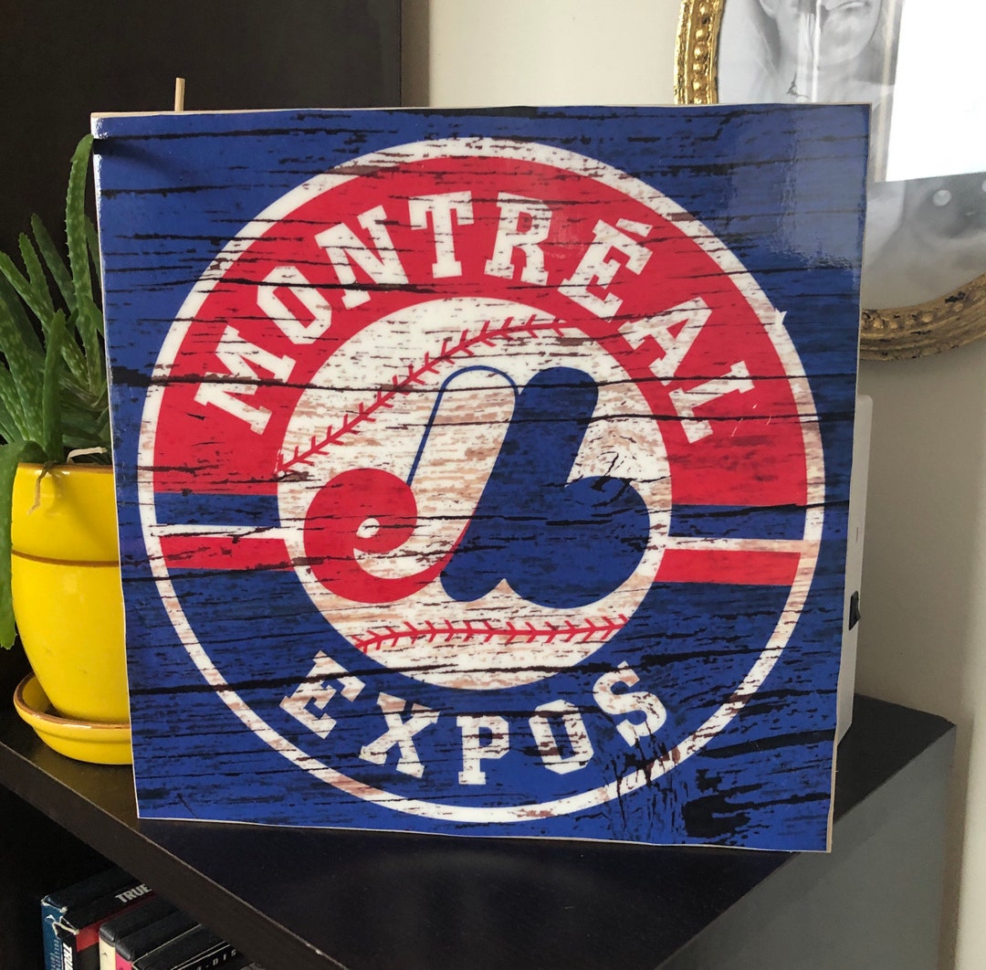 Montreal Expos Wooden Sign | 10 X 10 Wall Art | Handmade Gift | Wood ...