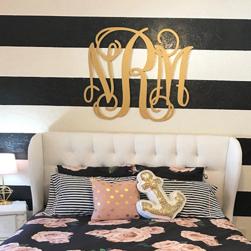 Gold Wall Letters - Etsy