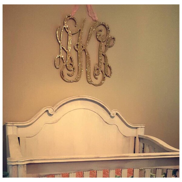 Monogram Wall Decor - Etsy