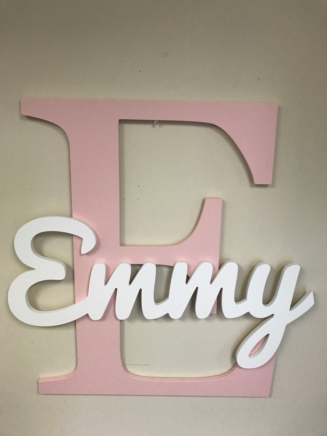 Wooden Letters / Wood Name Letters/ Nursery Name Sign/ Wall - Etsy