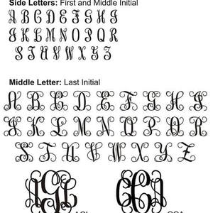 Gold Painted Wooden Monogram, Wood Monogram Letters, Nursery Decor ...