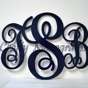 Extra Large Custom Wooden Monogram-monogram Your Home 30x35 Wide Wooden ...