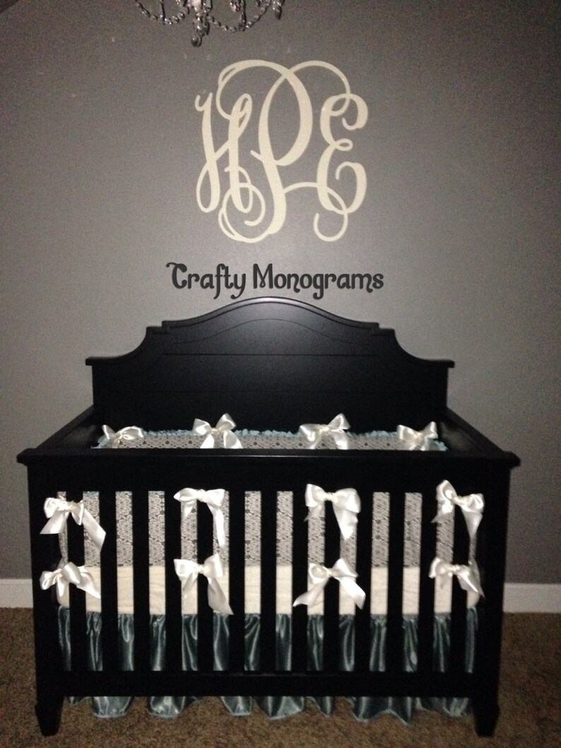 26 PAINTED Wood Monogram Initials Wall Decor Hanging | Etsy