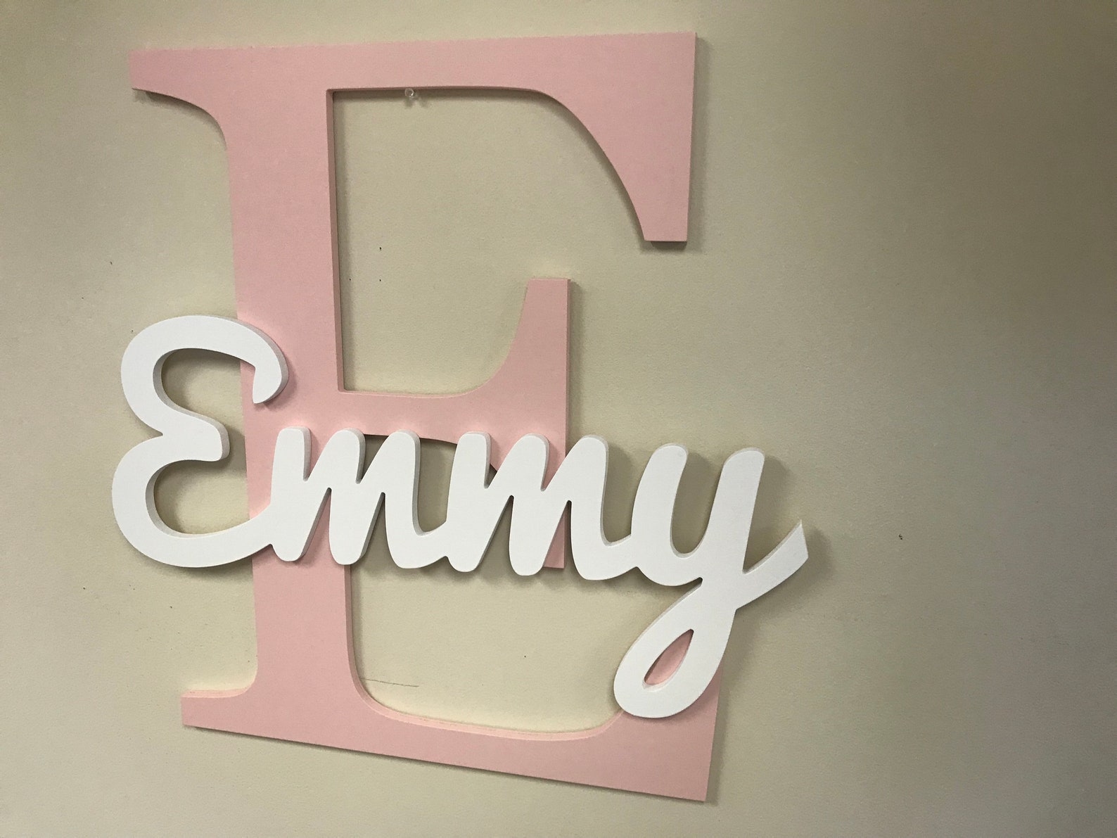 Wooden Letters / Wood Name Letters/ Nursery Name Sign/ Wall | Etsy