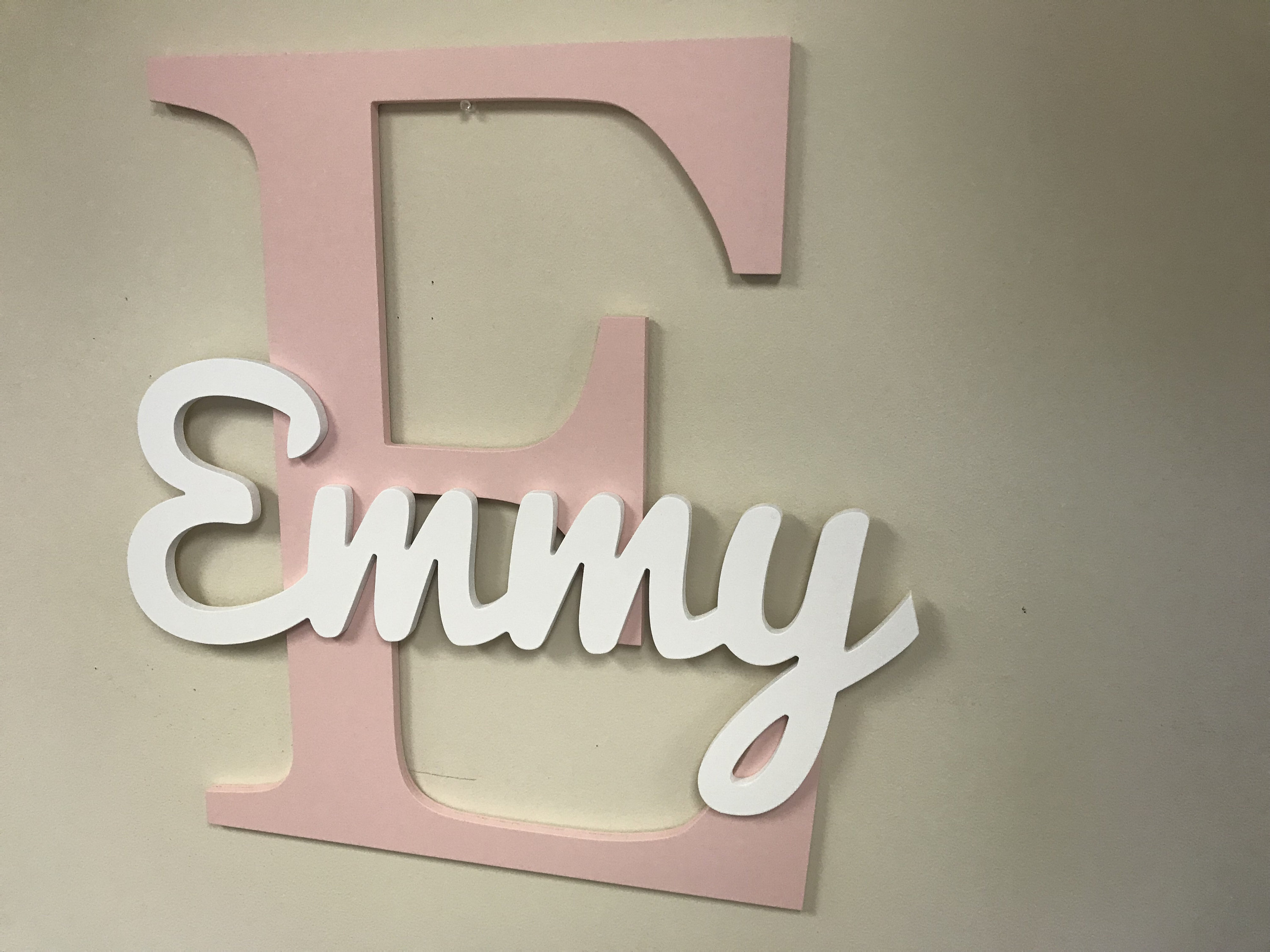 Wooden Letters / Wood Name Letters/ Nursery Name Sign/ Wall | Etsy