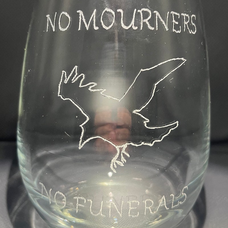 Crow Wine Glass - Etsy