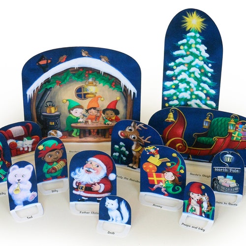 Nativity Play Set Printable - Etsy