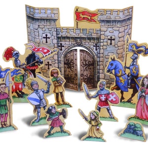 Knights Play Set Printable - Etsy