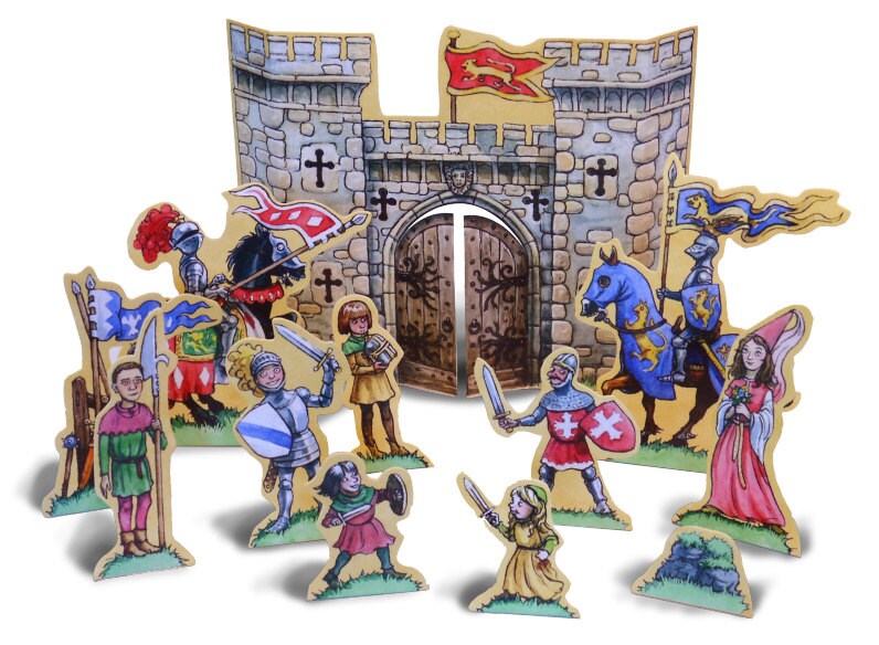 Knights Play Set Printable - Etsy