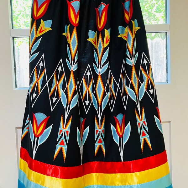 Native Ribbon Skirt - Etsy