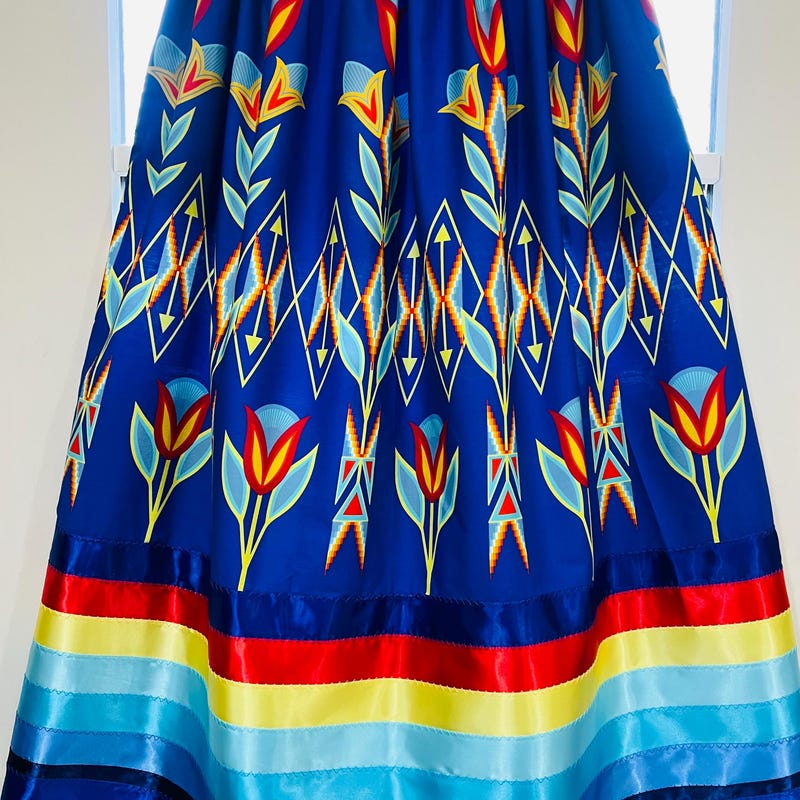 Native Ribbon Skirt - Etsy