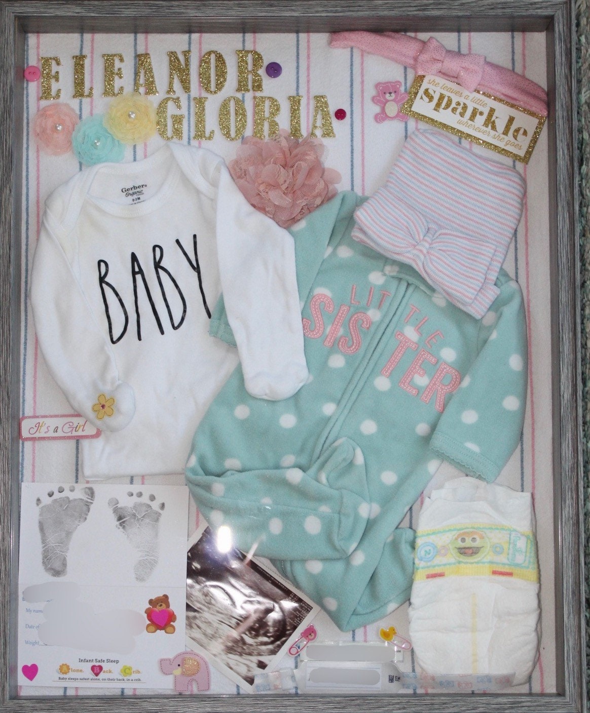 Custom Memory/keepsake Shadow Box - Etsy