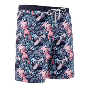 Mew X Mewtwo Board Shorts Swim Trunks - Etsy