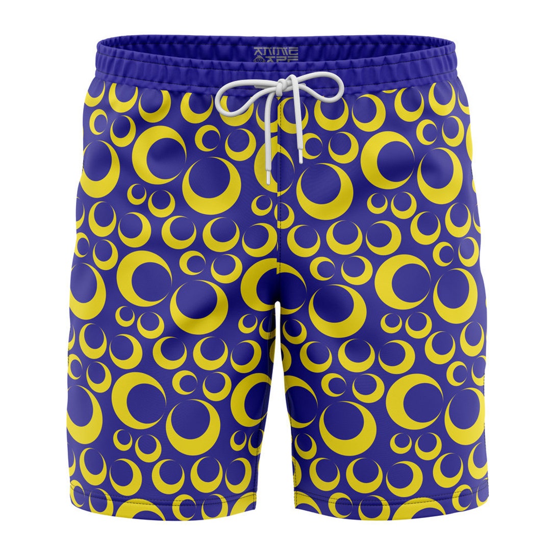 Crescent Moon Board Shorts Swim Trunks - Etsy