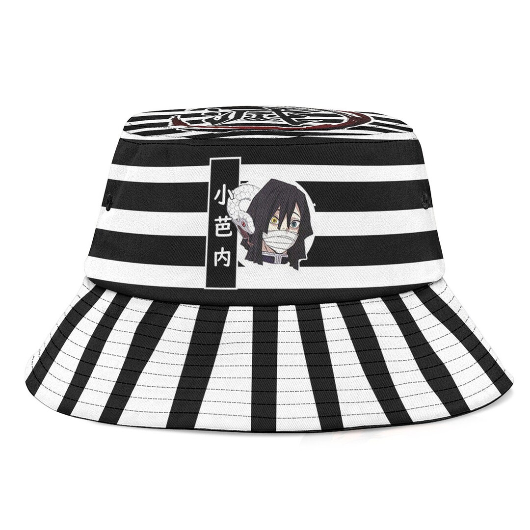 Obanai Iguro Anime Bucket Hat - Etsy
