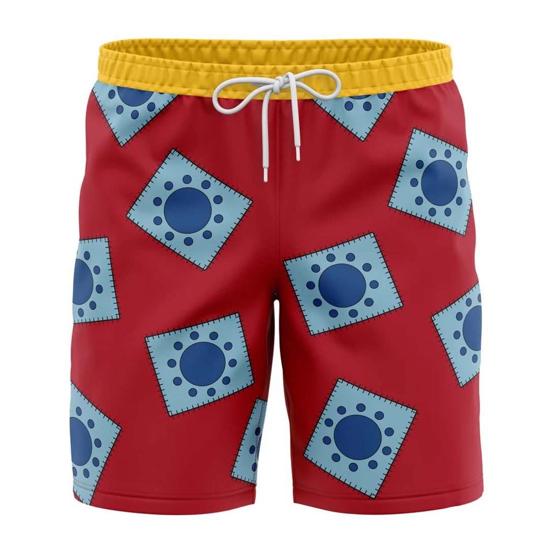 Luffys Wano Pattern OP Pirates Board Shorts Swim Trunkss - Etsy