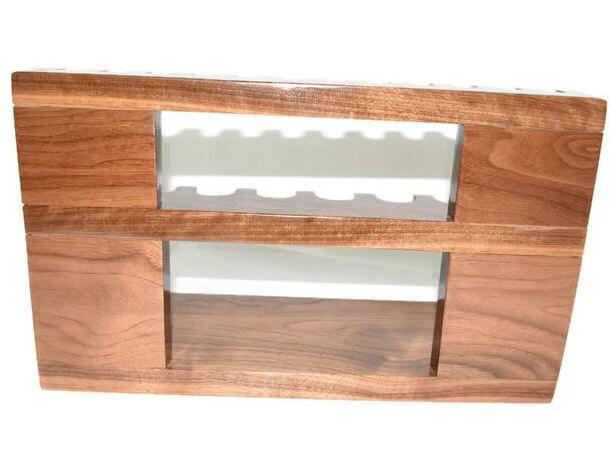 The Ultimate Wood Shaving Razor and Brush Double Decker Stand - Etsy