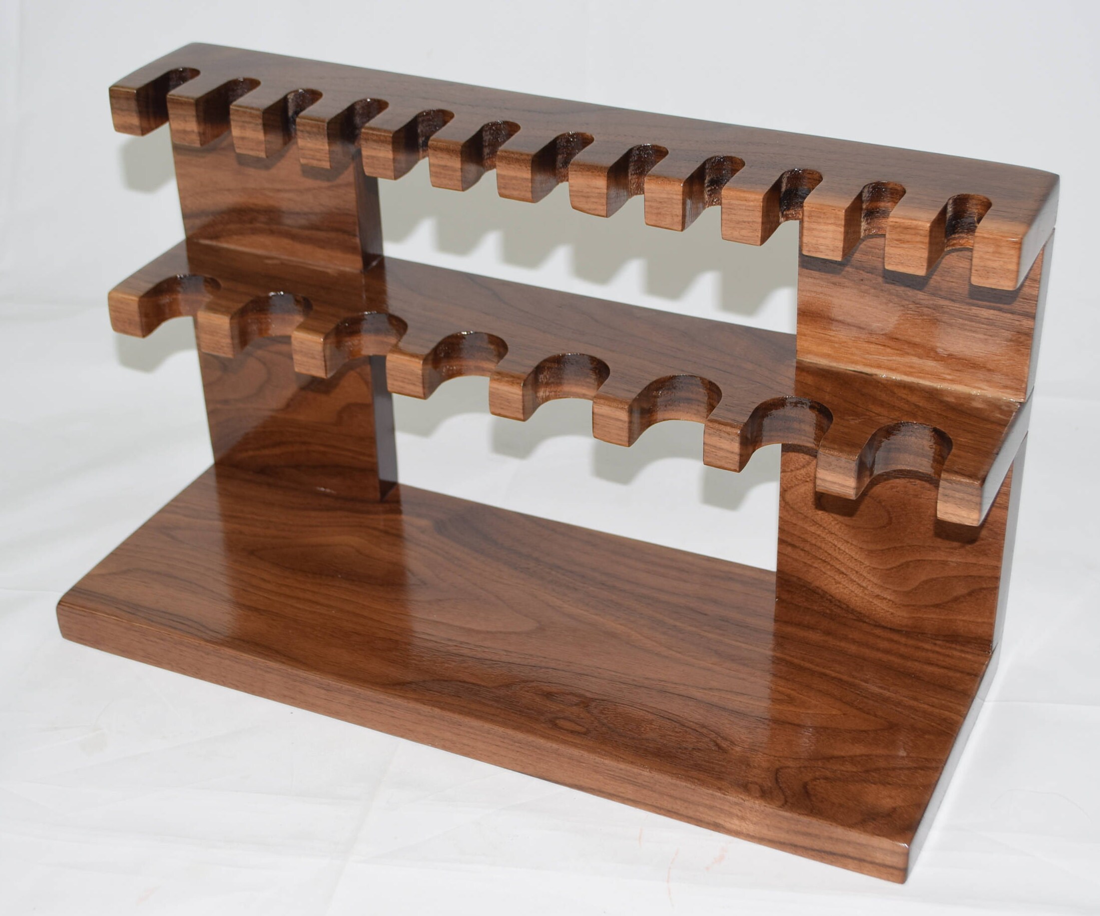 The Ultimate Wood Shaving Razor and Brush Double Decker Stand - Etsy