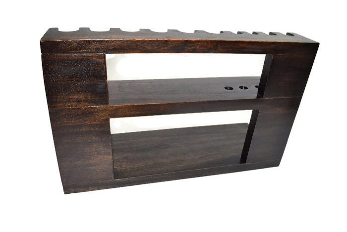 Three Level Safety Straight Razor and Brush Shaving Stand in | Etsy