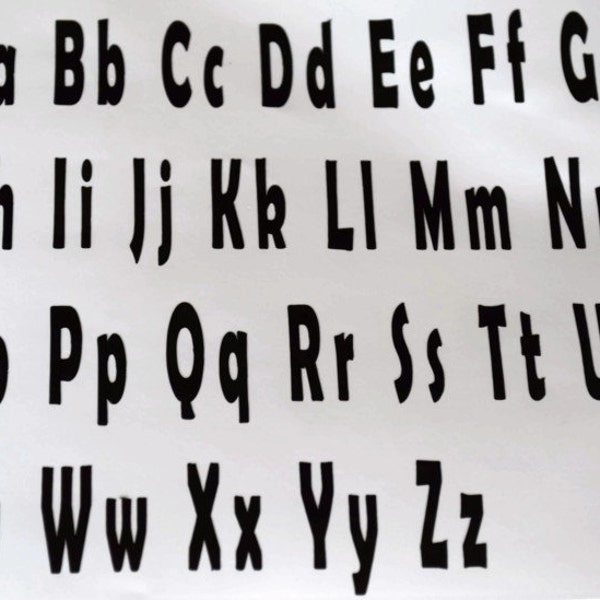 Vinyl Letters - Etsy