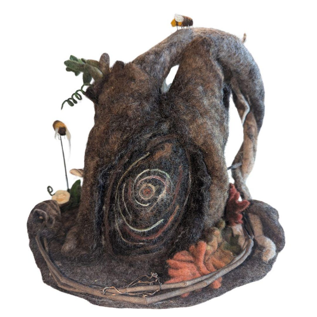 Handmade Witch Hat, Custom Witch Hat, Witch Hat for Cosplay, Unique ...