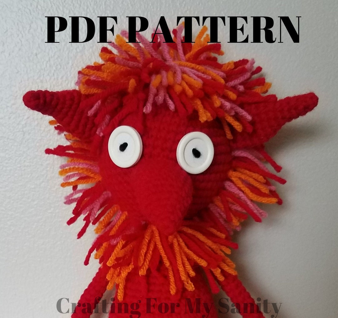Fire Lover Amigurumi Crochet Pattern - Etsy