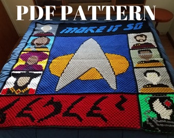 Star Trek Pattern | Etsy