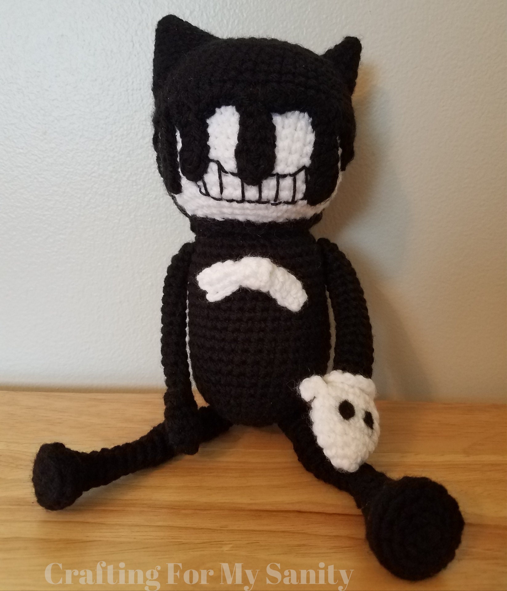 Drippy Ink Demon Amigurumi Crochet Pattern - Etsy