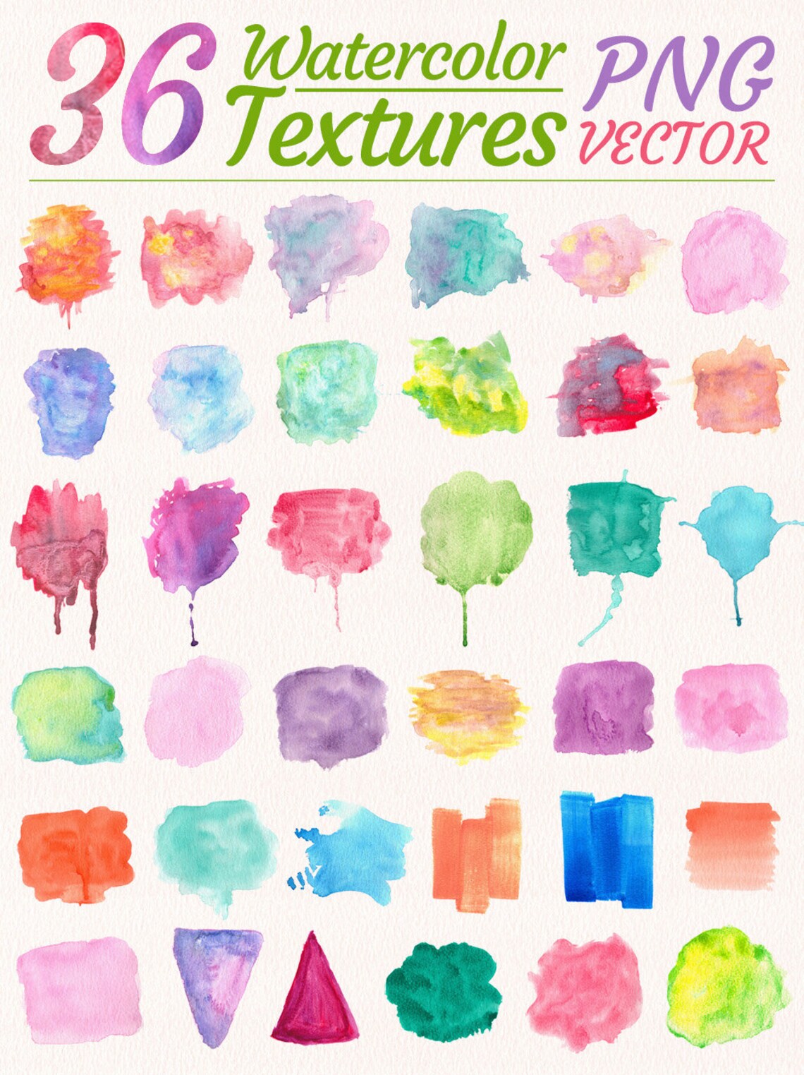 Watercolor Flowers and Plants DIY Bundle - Etsy