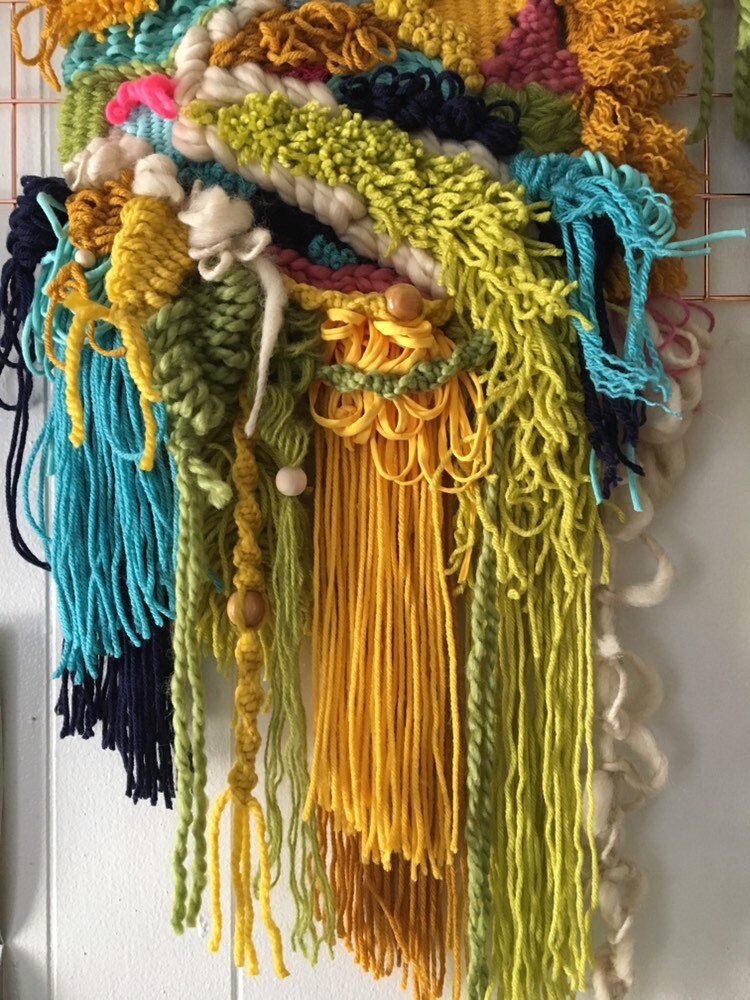 MADE TO ORDER- Weave Wall Hanging, Wall Decor, Weaving, Tapestry, Fiber ...