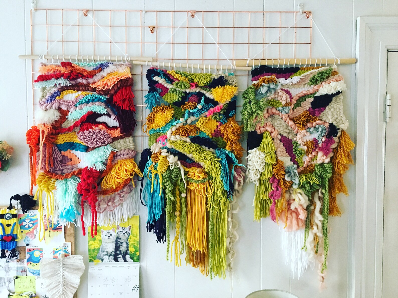 MADE TO ORDER- Weave Wall Hanging, Wall Decor, Weaving, Tapestry, Fiber ...