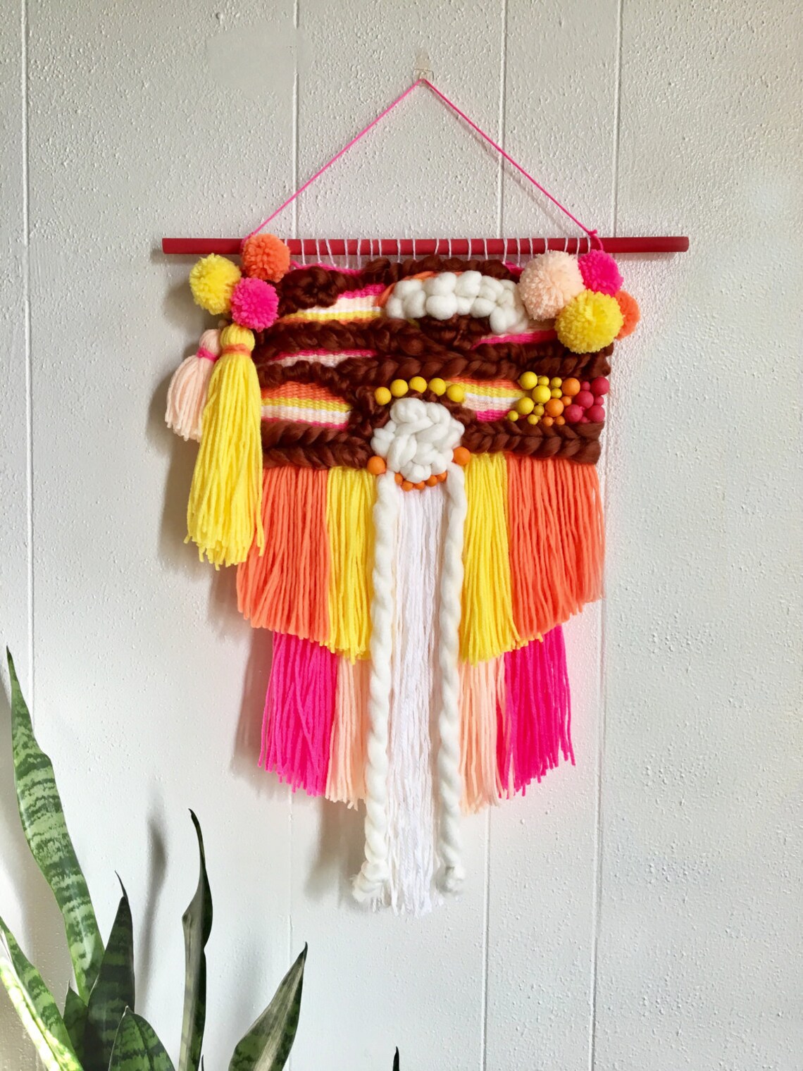 MADE TO ORDER Weave Wall Hanging, Wall Decor, Weaving, Tapestry, Fiber ...