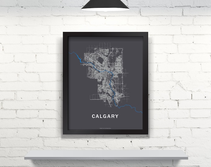 Far Sky Winnipeg, Manitoba Roadnet Map - Etsy Canada