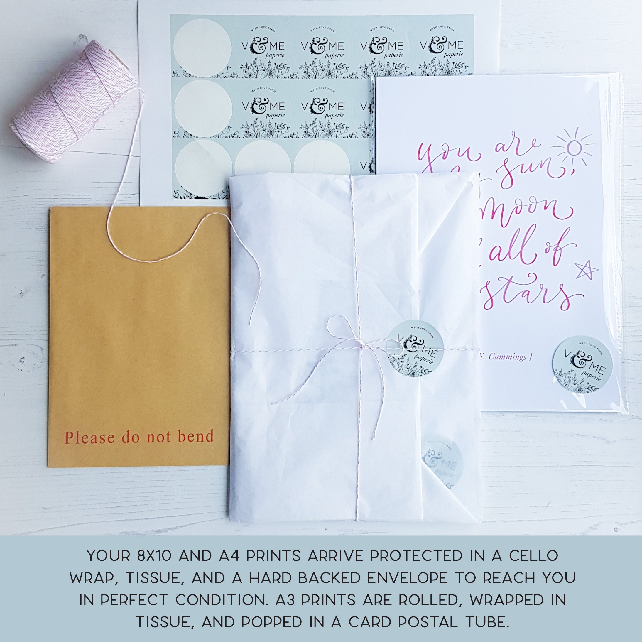 Botanical Alphabet Personalised Initial and Name | Etsy UK