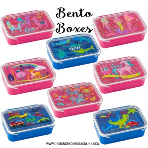 Personalized Bento Box / Lunch Divider Box / Snack Box, Lunch Box ...