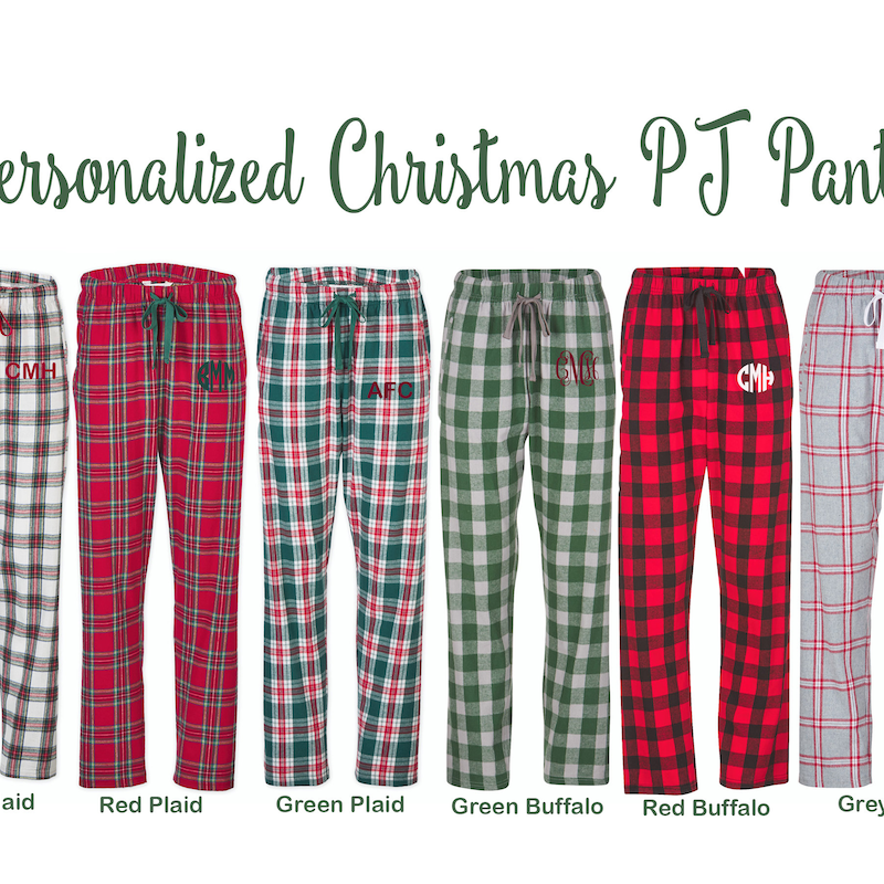 Womens Christmas Plaid Pants - Etsy