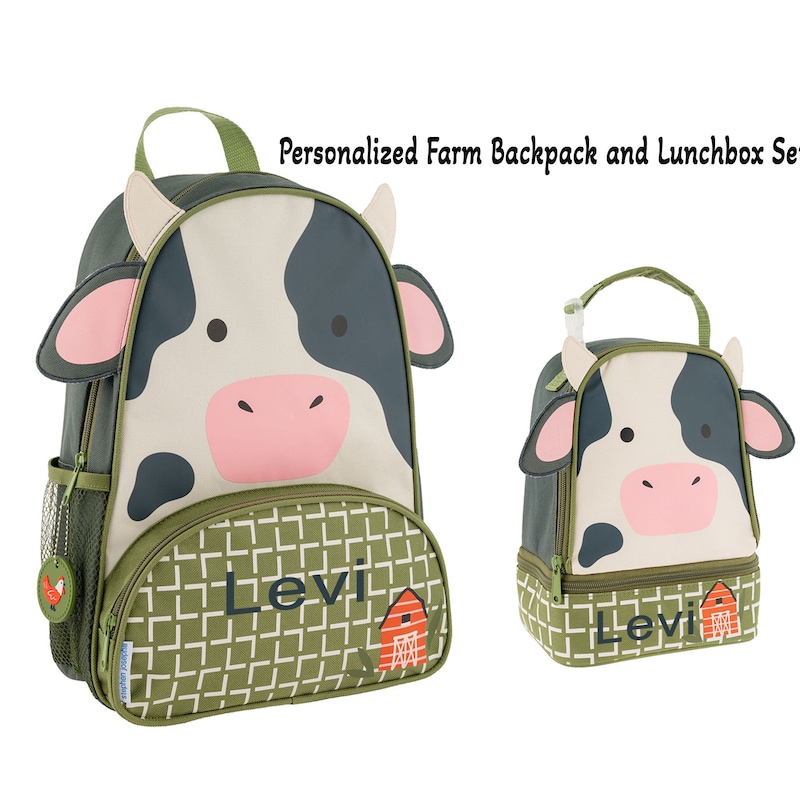 Cow Print Backpack - Etsy