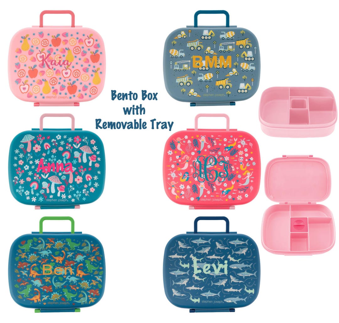 Personalized Bento Box / Lunch Divider Box / Snack Box / Bento Box With ...