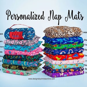Personalized Nap Mat / Stephen Joseph / Nap Roll / Sleep Bag / Kids Nap ...