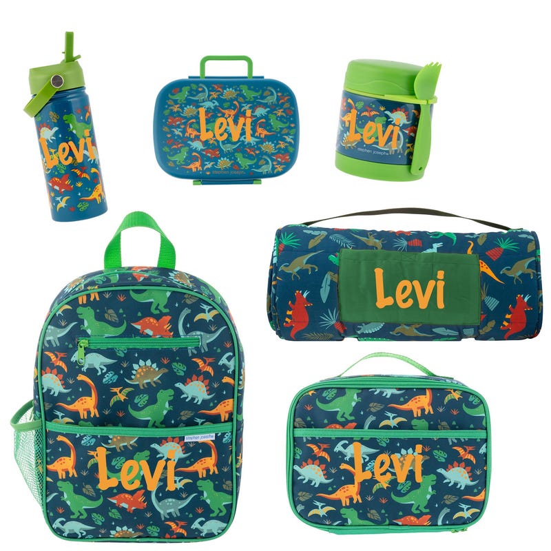 Dinosaur Green Backpack - Etsy