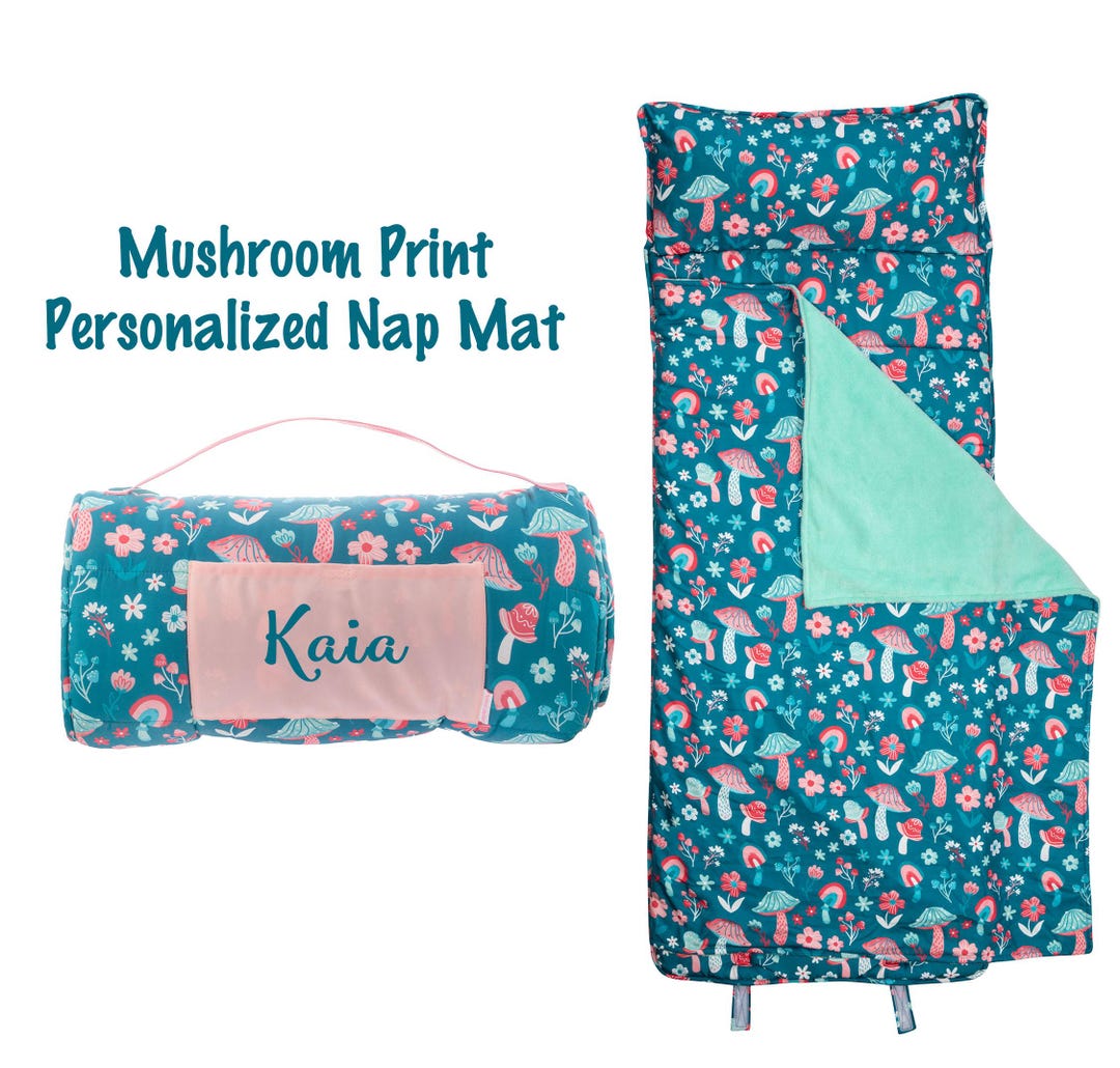 Personalized Nap Mat for School, Children"s Nap Mat With Pillow and ...