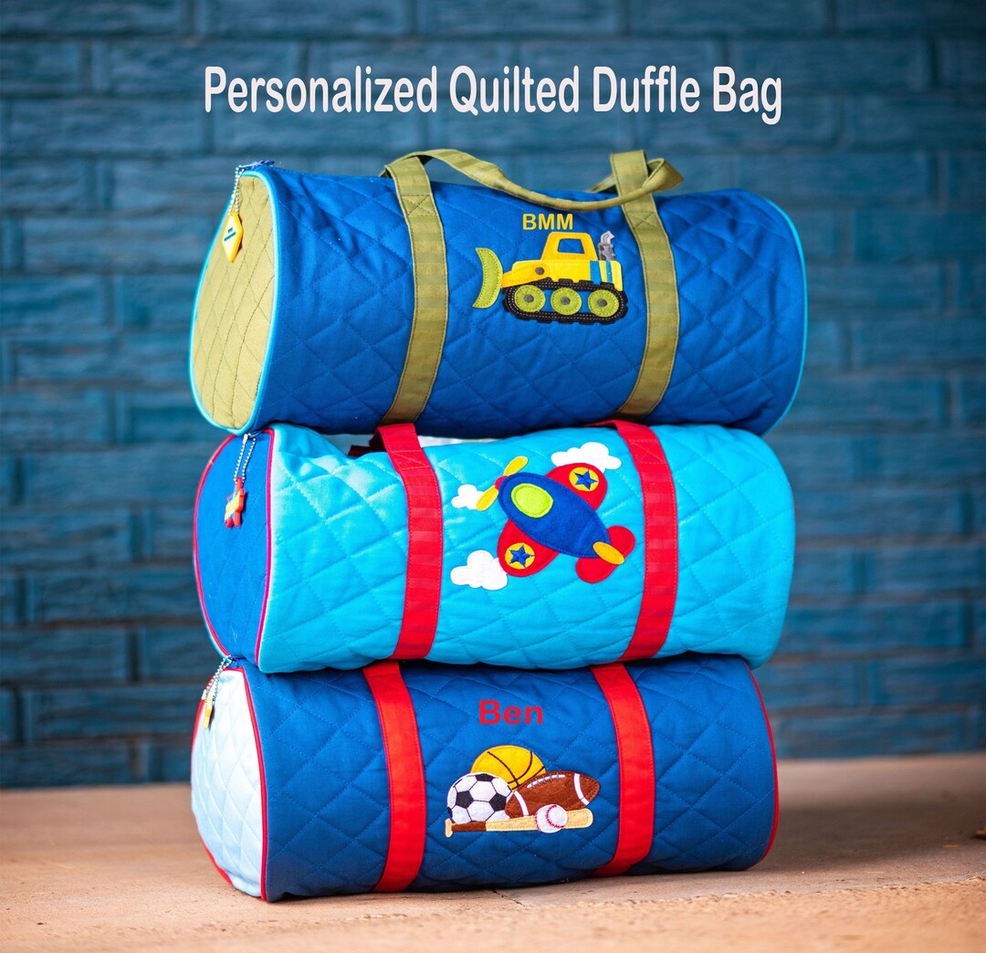 Kids Duffel Bag, Boy's Bag, Overnight Bag, Children's Travel Bag ...