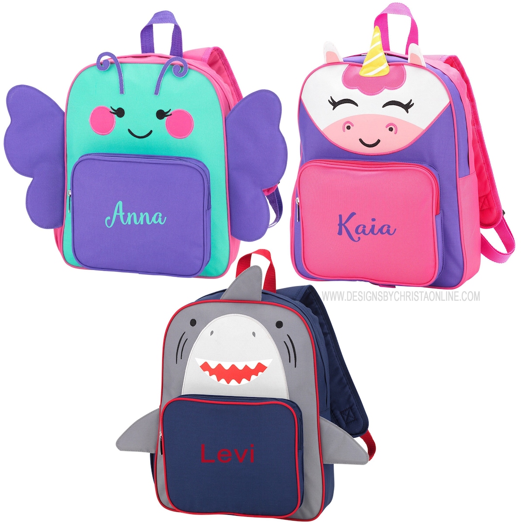 Preschool Backpack With Name / Monogrammed Backpack / Personalized ...