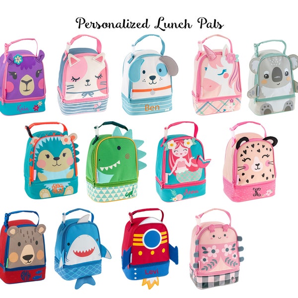 Monogrammed Lunchbox - Etsy