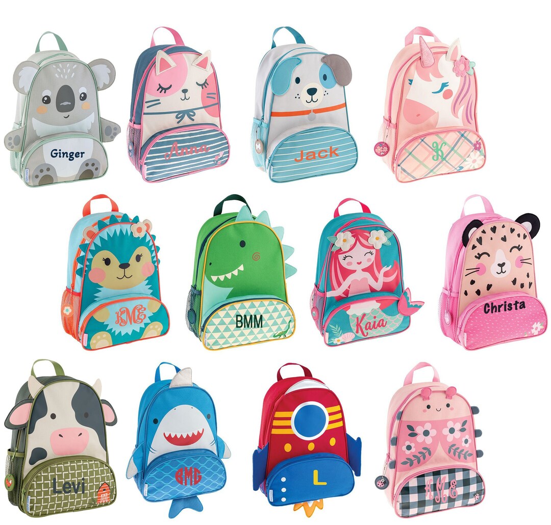 Backpack for Toddler / Personalized Preschool Backpack / Stephen Joseph ...