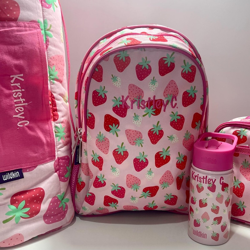 Strawberry Backpack - Etsy